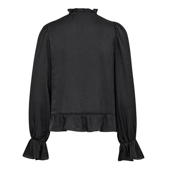 Co' Couture - Melina Frill Shirt - Antracit